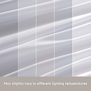 Nestl Full Size Sheet Sets - 4 Piece Full Size Sheets, Deep Pocket, Hotel Luxury, Extra Soft, Breathable and Cooling, White Bed Sheets for Full Size Mattress