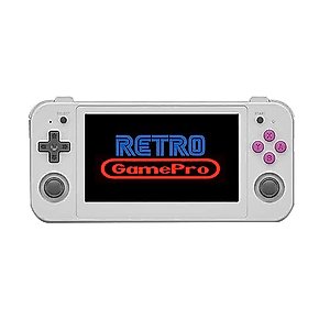 RG505 Handheld Game Console with Android 12, 5.94-inch OLED Touch Screen, Unisoc Tiger T618, Built-in 128G TF Card Have 3170+ Games (RG505 Gray)