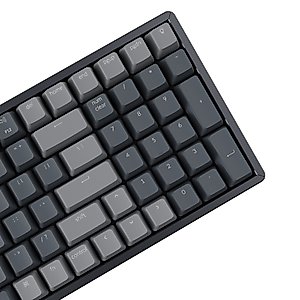 Keychron K4 RGB Hot Swappable Mechanical Keyboard, 96% Layout Bluetooth Wireless/USB Wired Computer Keyboard with Gateron G Pro Brown Switch Aluminum Frame for Mac Windows-Version 2