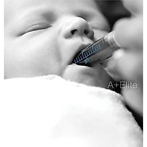 BAXA ExactaMed Oral Liquid Medication Syringe 5cc/5mL 10/PK Clear Medicine Dose Dispenser with Cap Exacta-Med Baxter Comar Latex Free