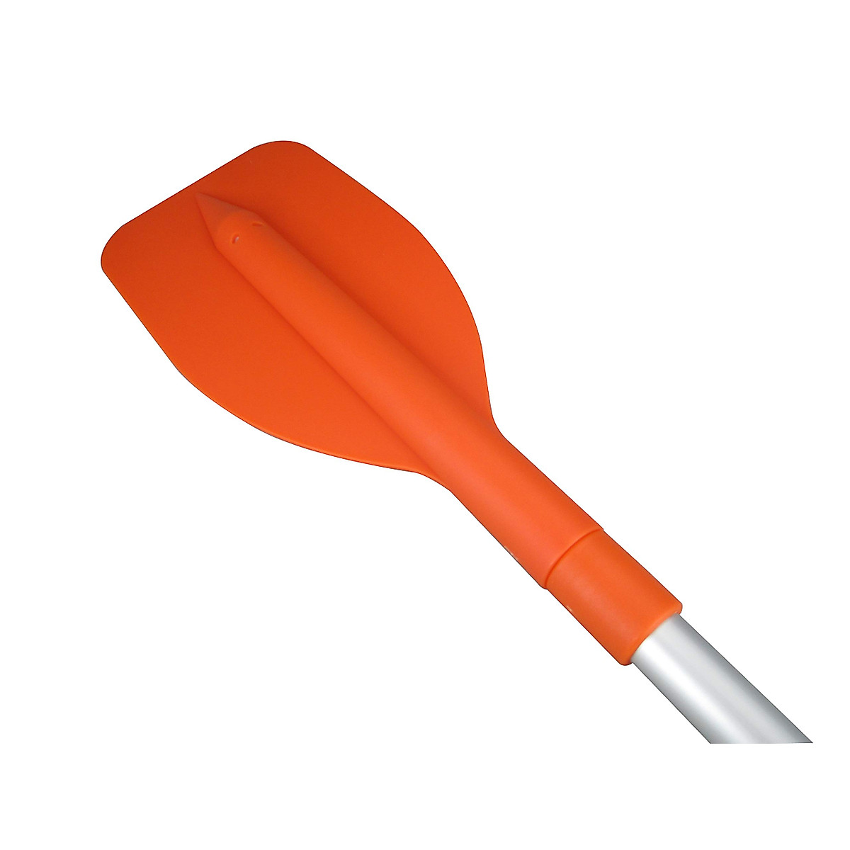 Pactrade Marine Boat Kayak Raft Set of 2 Mini Telescopic 21'' - 42'' Paddle Orange Blade Round Grip No Direction Limit (2 pcs)