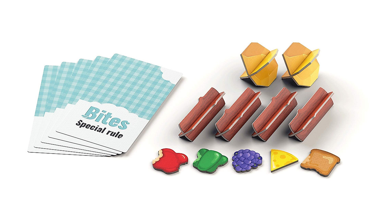 Bites Board Game - Fast Fun for 2 to 5 Players