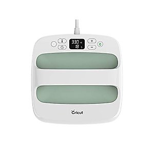 Cricut EasyPress 2 Heat Press Machine (9 in x 9 in), Ideal for T-Shirts, Tote Bags, Pillows, Aprons & More, Precise Temperature Control, Features Insulated Safety Base & Auto-Off, Mint