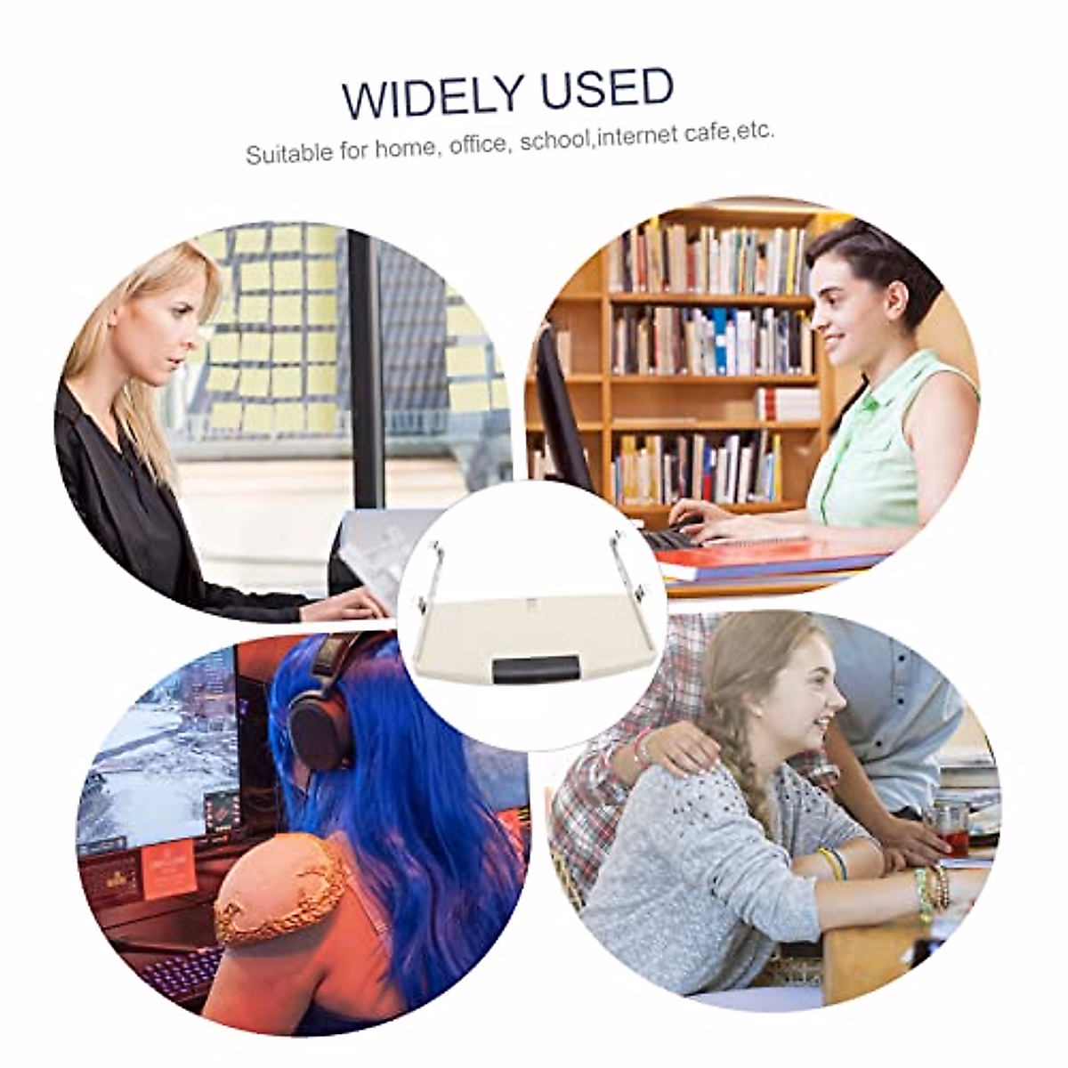 Tofficu 1pc Computer Keyboard Case Desk Keyboard Tray Computer Holder for Desk Computer Keyboard Tray Under Table Pen Tray Under Table Box Keyboard Storage Tray Desk Organizer Foshan