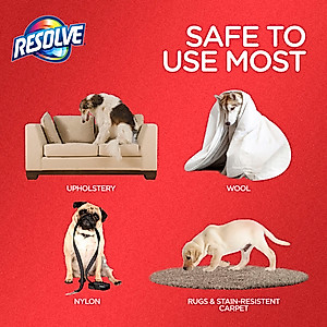 Resolve Pet Hair Eliminator Carpet Cleaner & Vacuum booster, 18 Oz