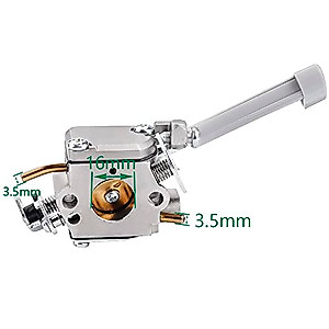 Kizut RY08420A Carburetor Filter Compatible with Ryobi Bp42 Carburetor 308054079 RY08420 Backpack Blower with 530069247 Repower Parts Kit for Engine Lawn Mower Snowblower