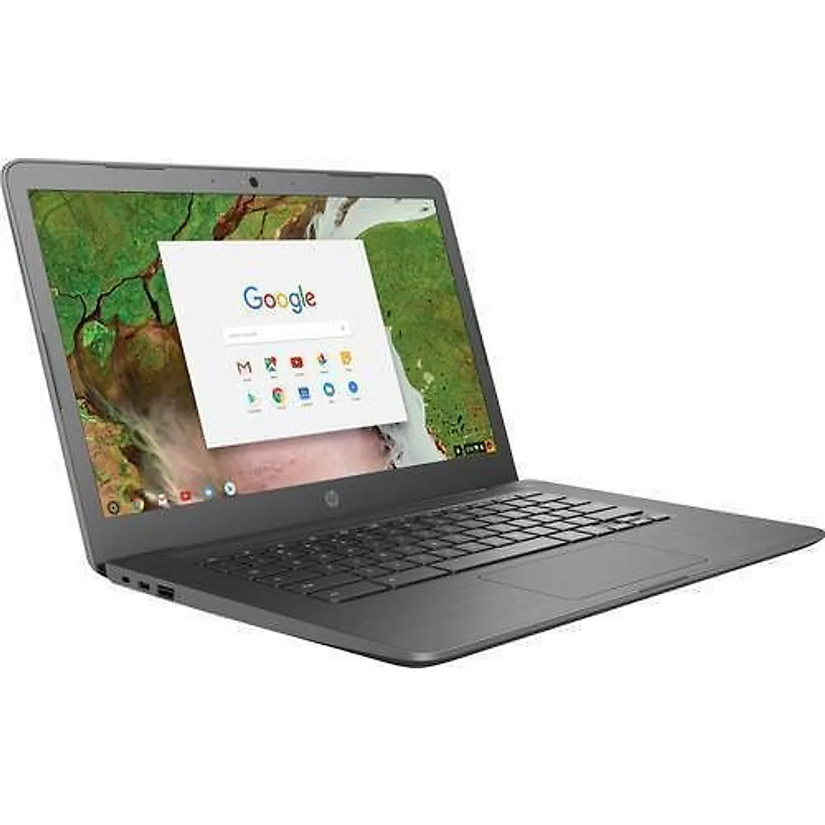 2019 HP 14" HD Touchscreen Chromebook Laptop PC, Intel Celeron N3350 Processor, 4GB DDR4 RAM, 32GB eMMC, 802.11ac, Bluetooth, USB-C 3.1, No DVD, Chrome OS ( Grey)