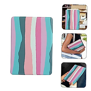 UKCOCO case Rainbow Printed Cover Lightweight Leather Shell ebook Reader Shell e- Reader case ereaders Protective Cover for e-Reader White Paper Microfiber Leather Printing