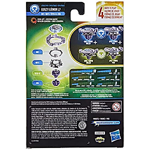 BEYBLADE Burst QuadDrive Guilty Lúinor L7 Spinning Top Starter Pack - Attack/Defense Type Battling Game with Launcher, Toy for Kids