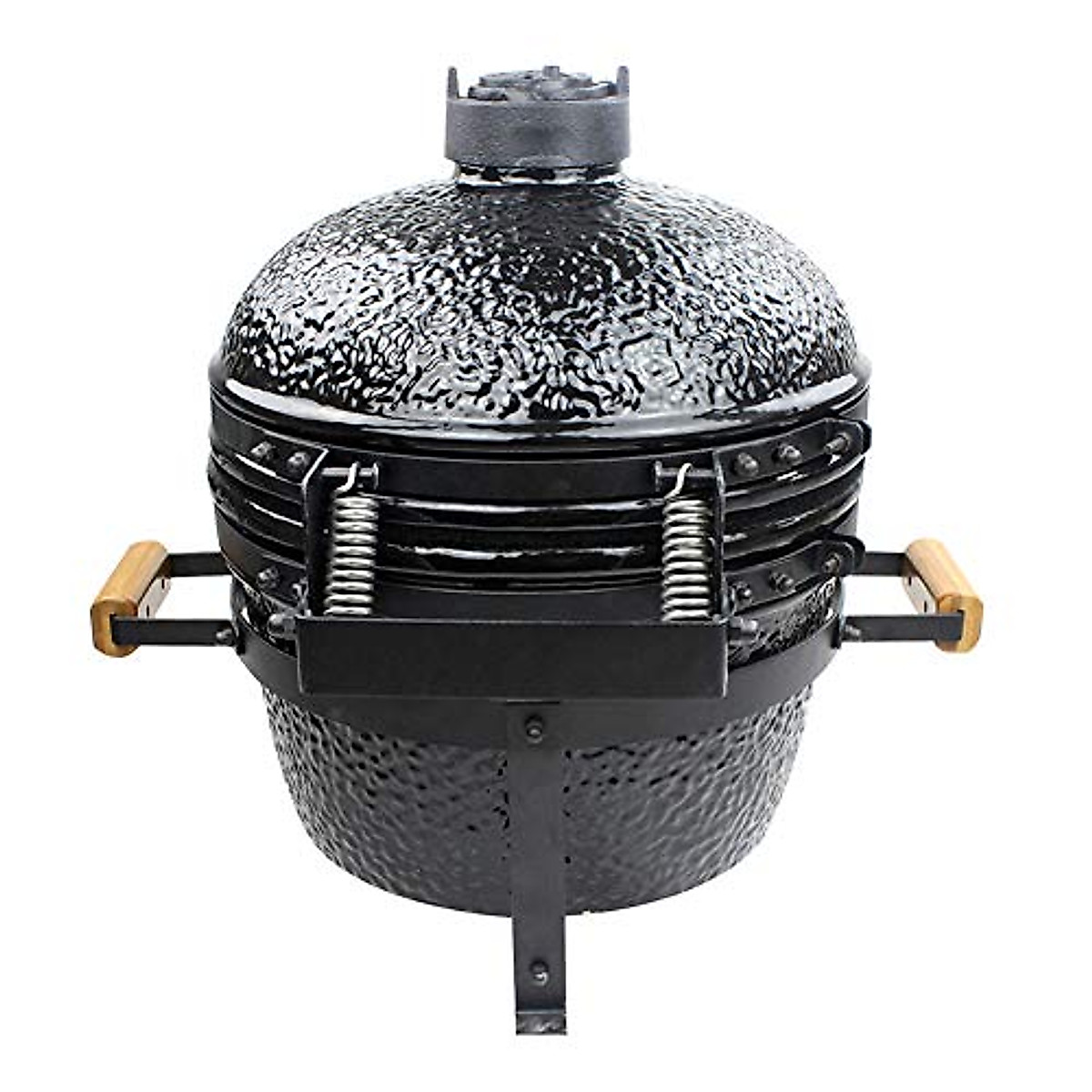 RJMOLU Ceramic BBQ Charcoal Kamado Grill Smoker, Roaster and Grill, Portable Tabletop BBQ Grillfor Picnic Garden Terrace Camping Travel