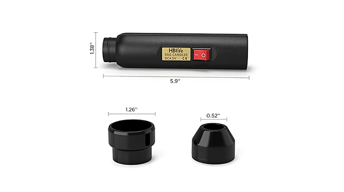 HBlife Egg Candler - Easy LED Tester for Egg Hatching