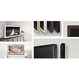 SAMSUNG 65-inch Class The Frame Customizable Bezel - Black (SCFT65BL/ZA, 2020 Model)