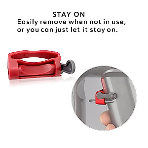 Fullclean Extension Flexible Hose and Trigger Lock Compatible with Dyson Gen 5 V15 V12 V11 V10 V7 V8 Absolute Detect Torque Drive Cyclone Cordless Handheld Vacuum Cleaner(Not for Outsize)