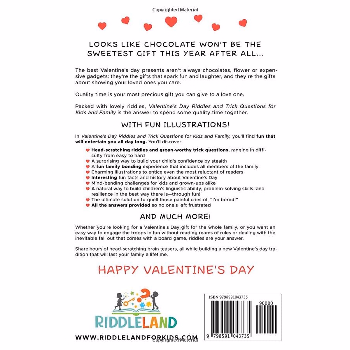 Valentine's Day Riddles and Trick Questions for Kids and Family: Puzzling Riddles and Brain Teasers that Kids and Family Will Enjoy - Valentine's Day Gift Ideas for Kids