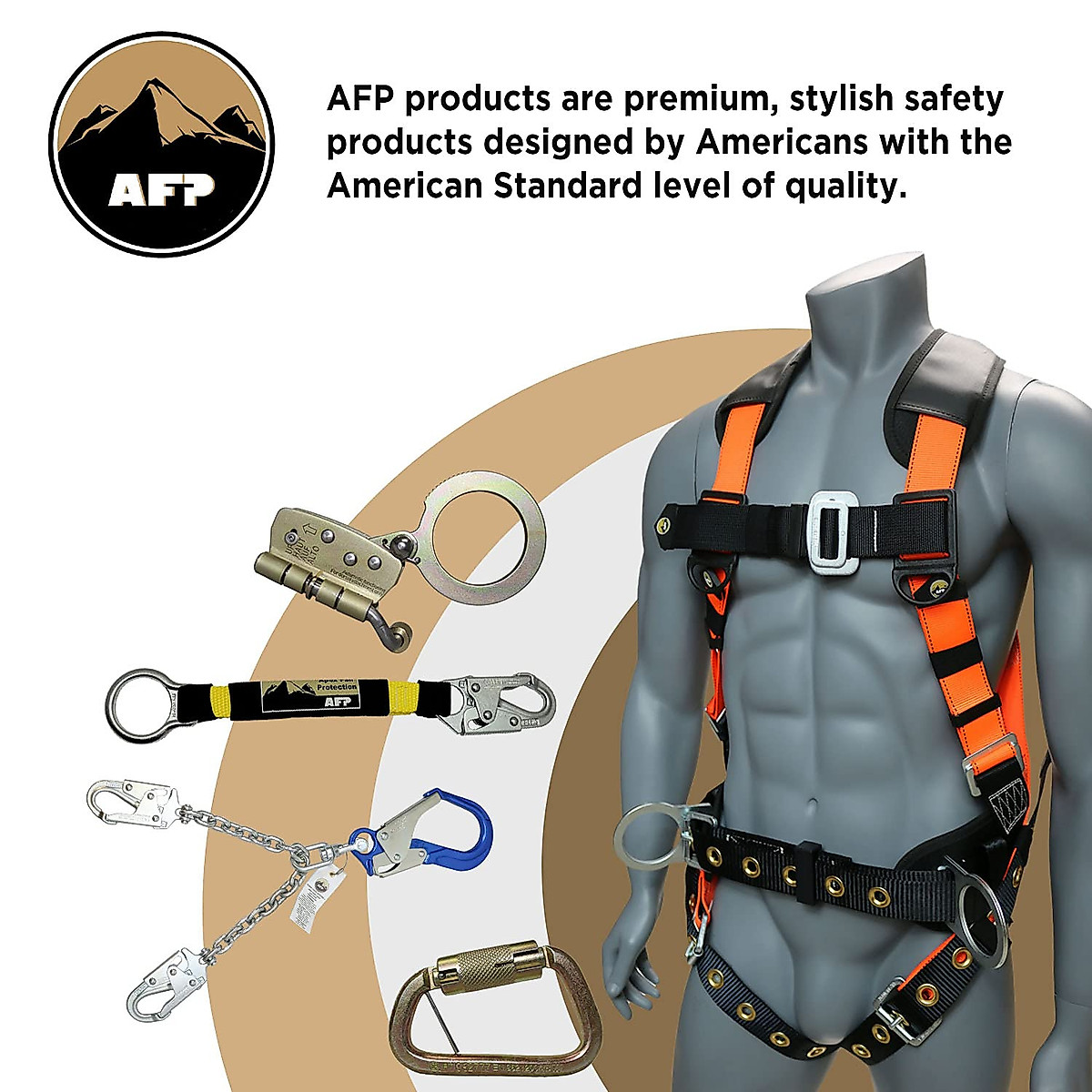 AFP Rebar Positioning Chain Assembly with Swivel Hook (Aluminum)