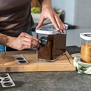 ZWILLING Fresh & Save Cube Box Food Storage Container, 5 pc, Clear