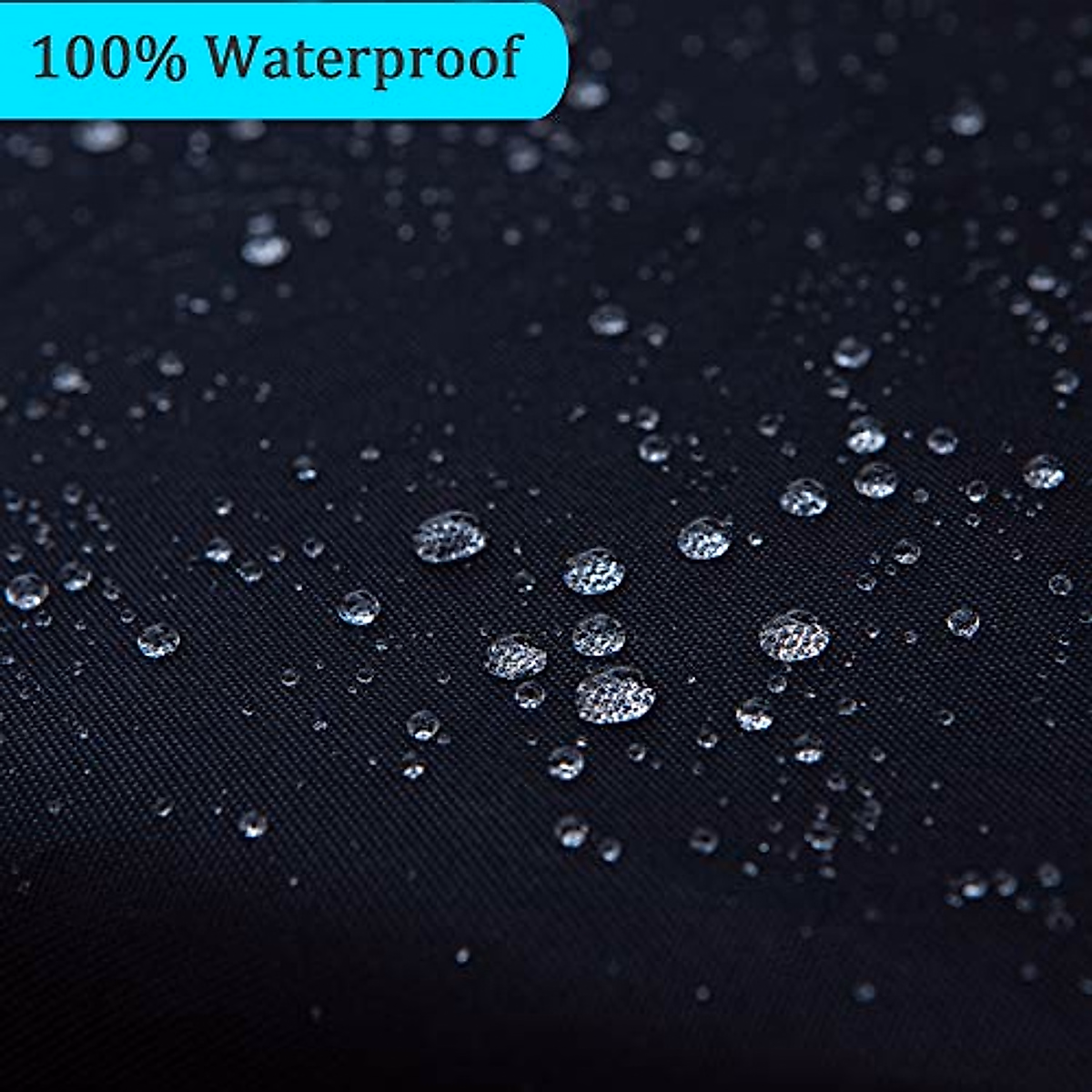 Softclub Electric Tongue Jack Cover, Heavy Duty 600D Oxford Fabric Waterproof Tongue Cover for RV/Camper/Travel Trailer/Plug Protector，Universal Electric Power Tongue Jack Cover (10''Lx5''Wx14 H)