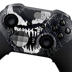 DreamController Vennom X-box Elite Controller Series 2 Limited Edition Custom Elite Series 2 Controller for X-box One/Series X/S. Made with Advanced Hydro-Dip Paint Technology (Not Just a Skin)