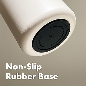 WOKY TICERA Titanium Ceramic Thermos 28.7oz Insulated Tumbler with Straw and Silicone Pad, Leak-Proof and Sweat-Proof, Reusable for Gym, Travel, & Everyday Use | Hot & Cold Drinks (Green)