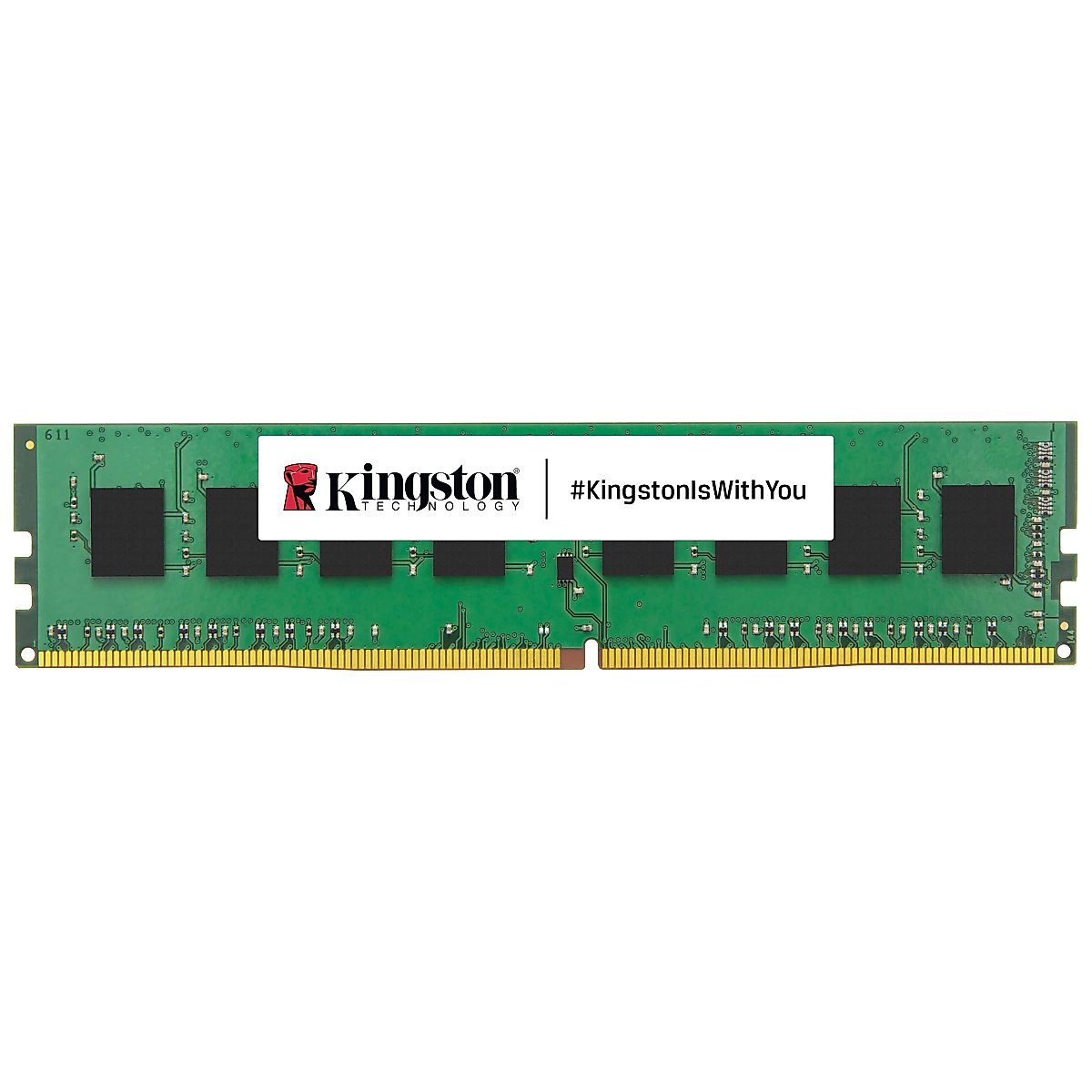 Kingston Branded Memory 16GB DDR4 2666MT/s DIMM Single Rank Module KCP426NS8/16 Desktop Memory