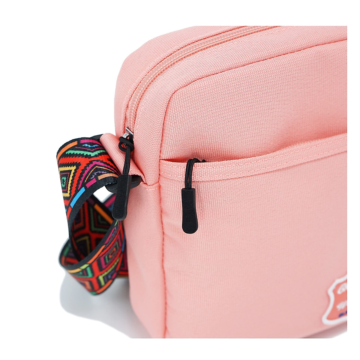 Cheryl & Wong Small Water Resistance Passport Phone Wallet Purse Crossbody Shoulder Mini Messenger Satchel Neck Pouch Bag (Neon green)