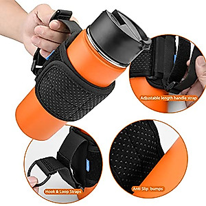 Xxerciz Water Bottle Carrier Grip, Bottle Handle Grip Compatible with Hydro Flask, ThermoFlask, Takeya, Simple Modern & Other Kinds Insulated Water Bottles