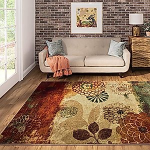 Mohawk Home Pandora Floral Ornamental Area Rug, 5'x8', Multicolor