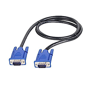 axGear VGA Cable Monitor Wire Male to Male M/M for PC TV LCD LED Video Projector 3F 3Ft