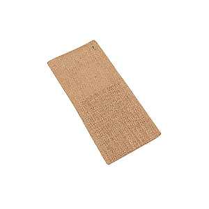 Jucos Burlap Cutlery Silverware Holders Utensil Pouch Knifes Forks Bag for Vintage Natural Farmhouse Wedding Gift (20 pcs in a set)