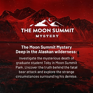 Hunt A Killer The Moon Summit Mystery Complete Box Set - Murder Mystery Game for True Crime Fans with Evidence & Puzzles - Solve Crimes at Date Night or Family Game Night - Age 14+
