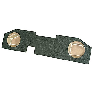 Qpower QDODGE124DOOR Dodge Quad Cab '02 Dual 12" Subwoofer Box Enclosure