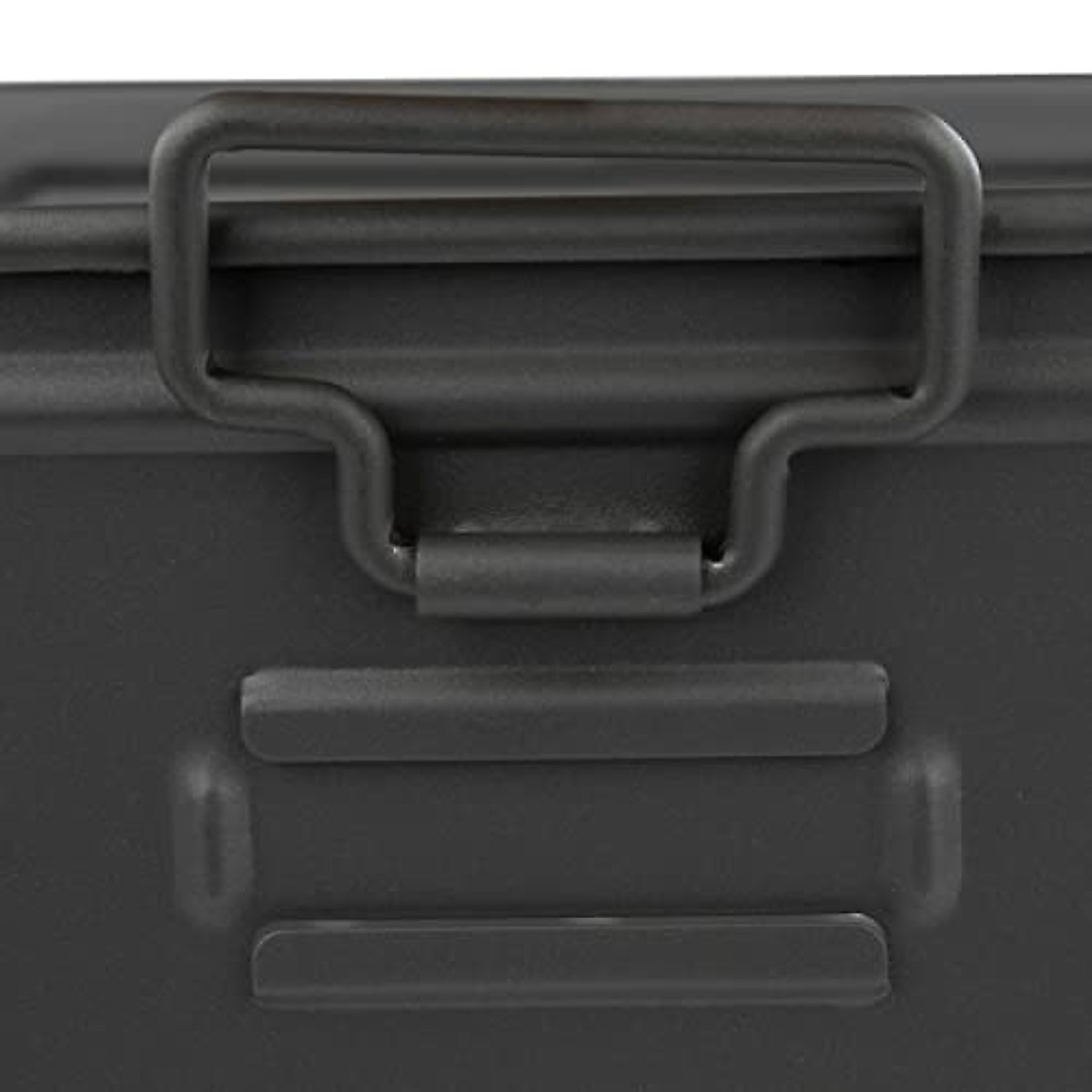 Spectrum Diversified Macklin, Stamped Steel & Wire Basket for Closet & Cubby Storage Vintage-Inspired Design with Customizable Label Plate, Medium, Industrial Gray