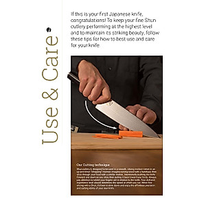 Shun Cutlery Classic Bird's Beak Knife 2.5”, Perfect Tool for Decorative Cuts, Authentic, Handcrafted Japanese Knife, Razor-Sharp, Damascus-Clad Blade