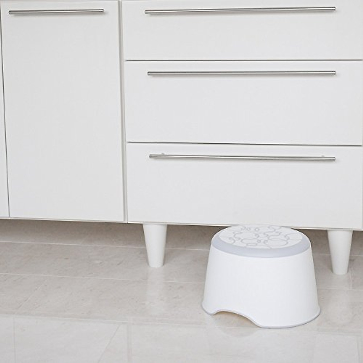 Ubbi Step Stool Safe, Gray - Discontinued