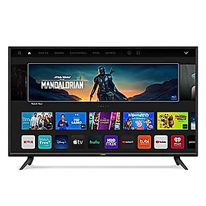 VIZIO 55-Inch V-Series 4K UHD LED HDR Smart TV Apple AirPlay and Chromecast Built-in, Dolby Vision, HDR10+, HDMI 2.1, Auto Game Mode and Low Latency Gaming, V555-J01, 2021 Model (Renewed), 55 inches