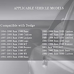 CarPartsDepot Grille Grill Chrome Honeycomb Mesh Insert Compatible With 1994-2002 DODGE Ram 1500 Ram 2500 Ram 3500 Pickup Truck Fits CH1200178 55055252