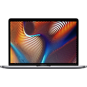 Apple MacBook Pro 13.3 inches with Touch Bar MV962LL/A 2019 - Intel Core i7 2.8GHz, 16GB RAM, 512GB SSD, macOS Catalina - Space Gray (Renewed)
