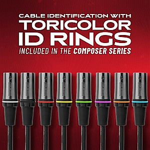 Cableworks By Gator Cases Composer Series Deluxe 100 Foot XLR Microphone Cable, (GCWC-XLR-100)