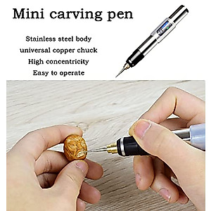 Electric Engraving Pen Rotary Tool Kit, USB Rechargeable Engraving Pen With Type-C Interface,Portable Mini Engraver Tools,DIY Rotary Etching Pen for Carving Glass Jewelry Making Rotary-cutters