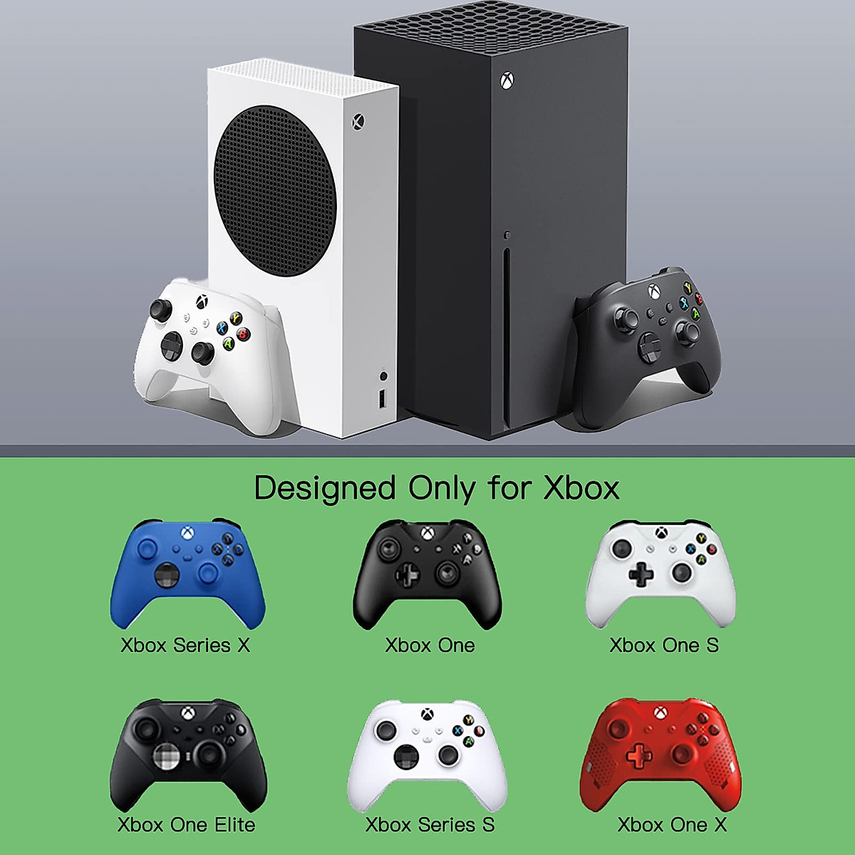 Jelava 4 x 1300mAh Xbox Controller Battery Packs, Compatible with Xbox Series X/Xbox Series S/Xbox One/Xbox One S/X/Elite Controller, Rechargeable Battery kit with 4-Slot Station & Type-C Cable
