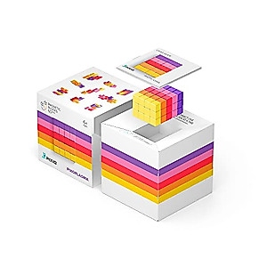 PIXIO Pixoplasma - 60 Magnetic Blocks - Small Magnet Blocks - Magnets for Kids & Adults - Magnet Toys - Magnet Tiles Alternative for Kids 8-12 Years