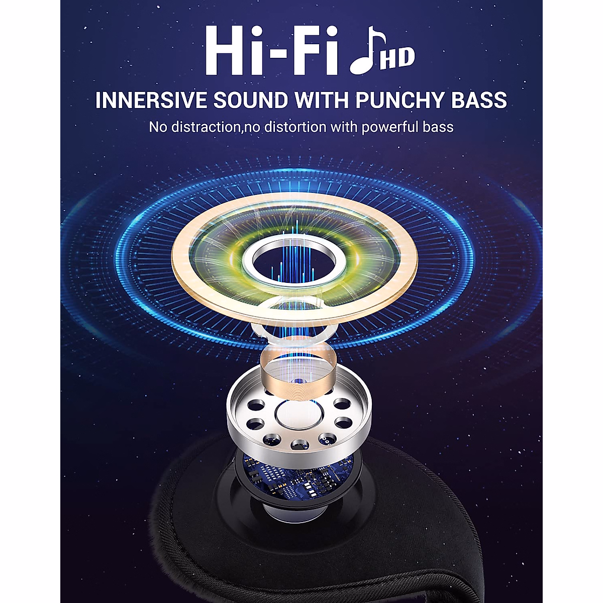 LC-dolida Bluetooth Earmuffs for Winter Women Men, Ear Warmers Headphones Ear Muffs Fluffy with Music HD Speakers Calling for Outdoor Winter Running Cycling Camping, Ice Fishing Skating, Walking Dog