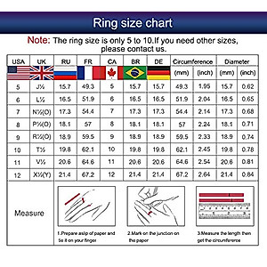 SZJINAO Opal Sterling Silver Rings for Women 2ct Round Art Deco Wedding Engagement Part Ring Jewellery