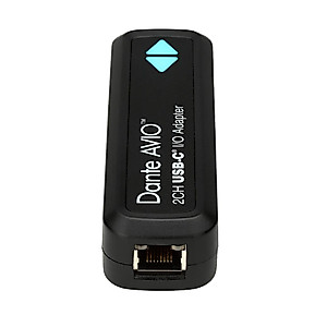 Audinate ADP-USBC-AU-2X2 Dante AVIO USB-C IO Adapter