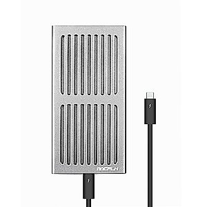 ROCFLH OPQ7 2T Portable External SSD - Up to 3000MB/s, Thunderbolt 3/4 (40Gbps), USB-C (10Gbps) - for Apple M1 Mac and PC Desktop Laptop (OPQ7-2000G)