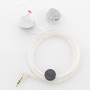 Moondrop Aria Snow Edition Wired Earbud High Performance Diamond-Like Diaphragm ARIA SE Dynamic Driver 0.78 Pin in-Ear Earphone
