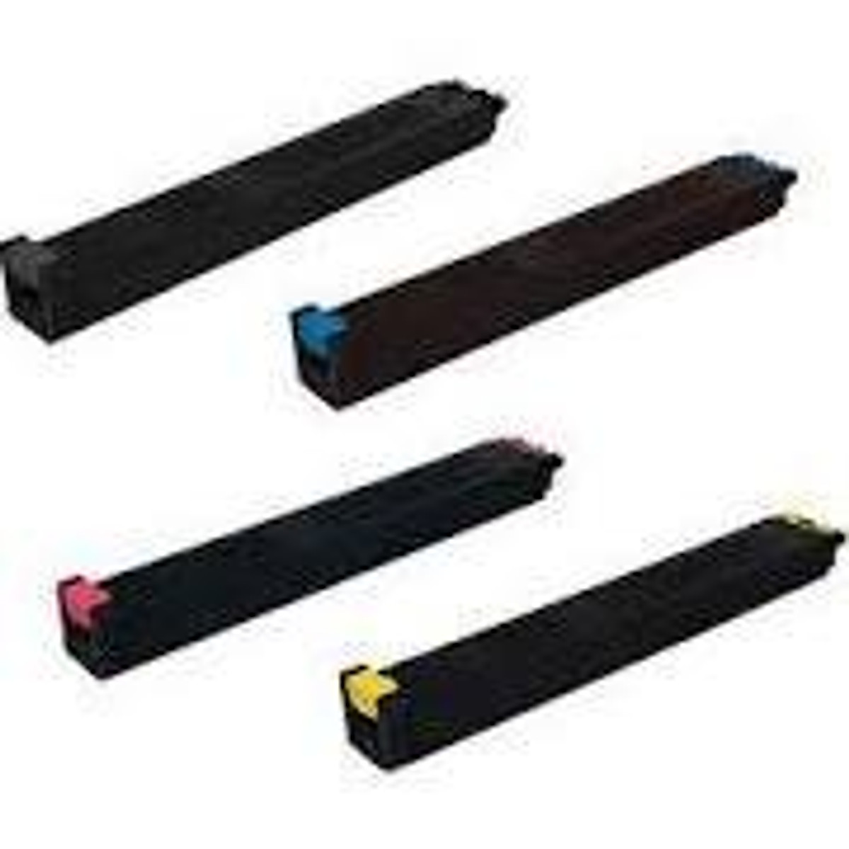Sharp MX-3640N MX-2640 MX-3140 Compatible Toner Cartridge Set (Black, Cyan, Magenta, Yellow)