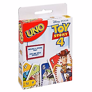 Mattel Games UNO Featuring 4 -Kids and Family Card Game
