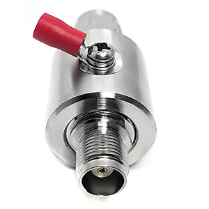 Lightning Procter TNC Male to Female DC-3GHZ Square 90V Gas Tube Discharge Surge Arrester