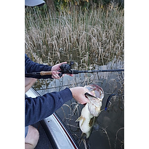 Fitzgerald Fishing All Purpose Series 7'6" Medium - Spinning Graphite Rod - Designed for Bass Fishing and Inshore Fishing